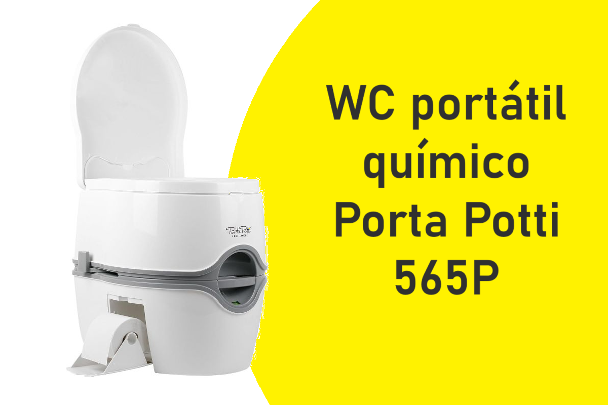 WC químico portátil que se siente como en casa: Porta Potti 565P ...